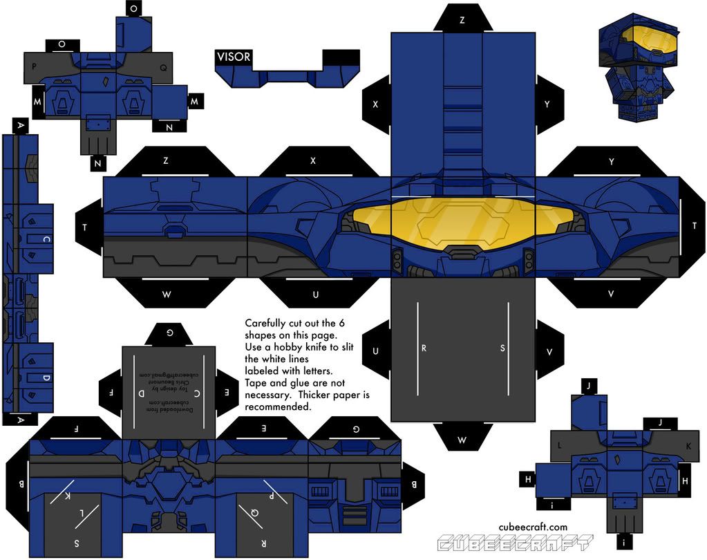 Practice Temporary Paper Toy Templates